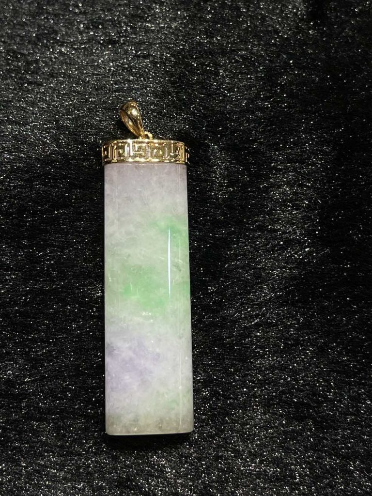 Icy Translucent Green Lavender Jadeite Pendant - Nanyang Jade ...